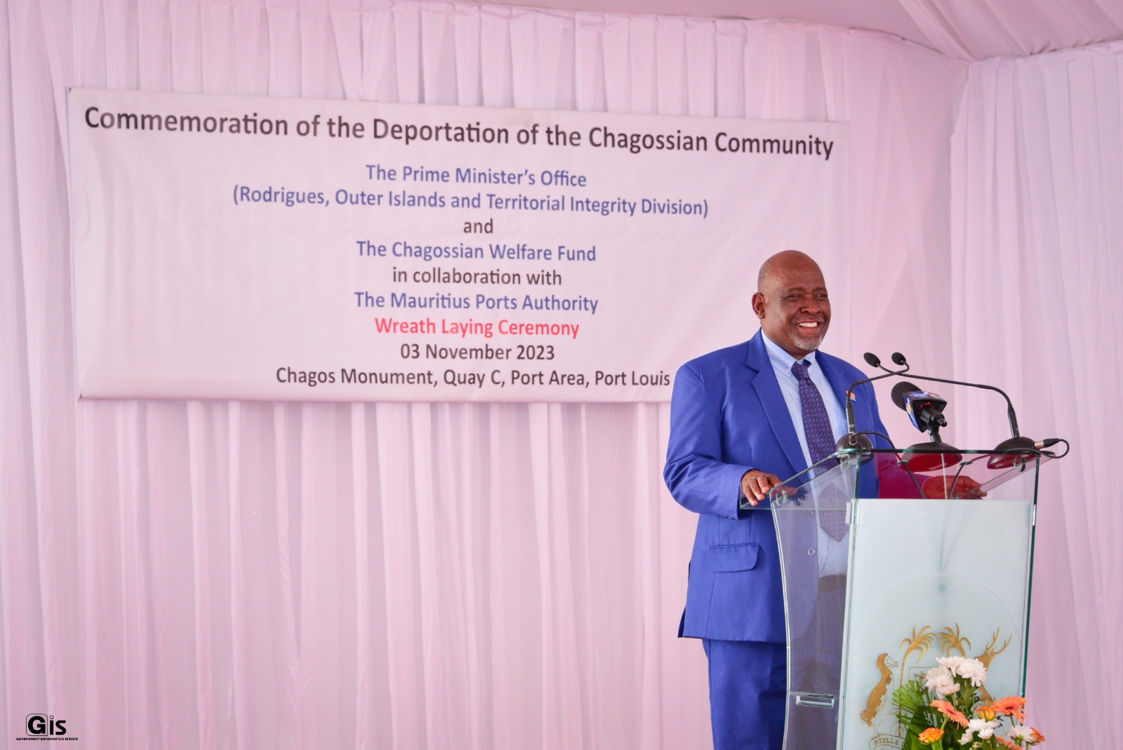 PM attends wreath-laying ceremony to mark the deportation of the Chagossian community