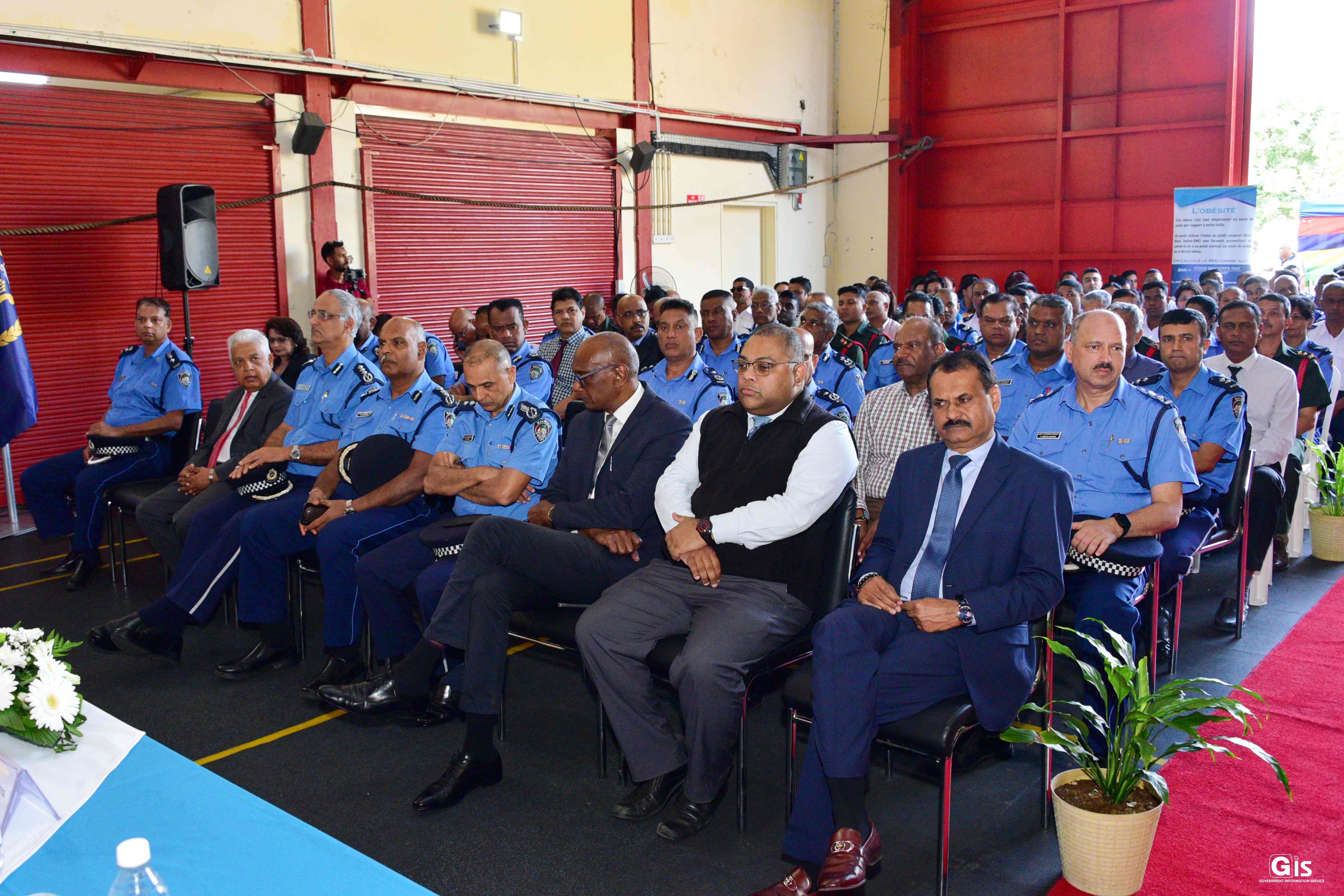 Police Officers take part in Health Screening Programme