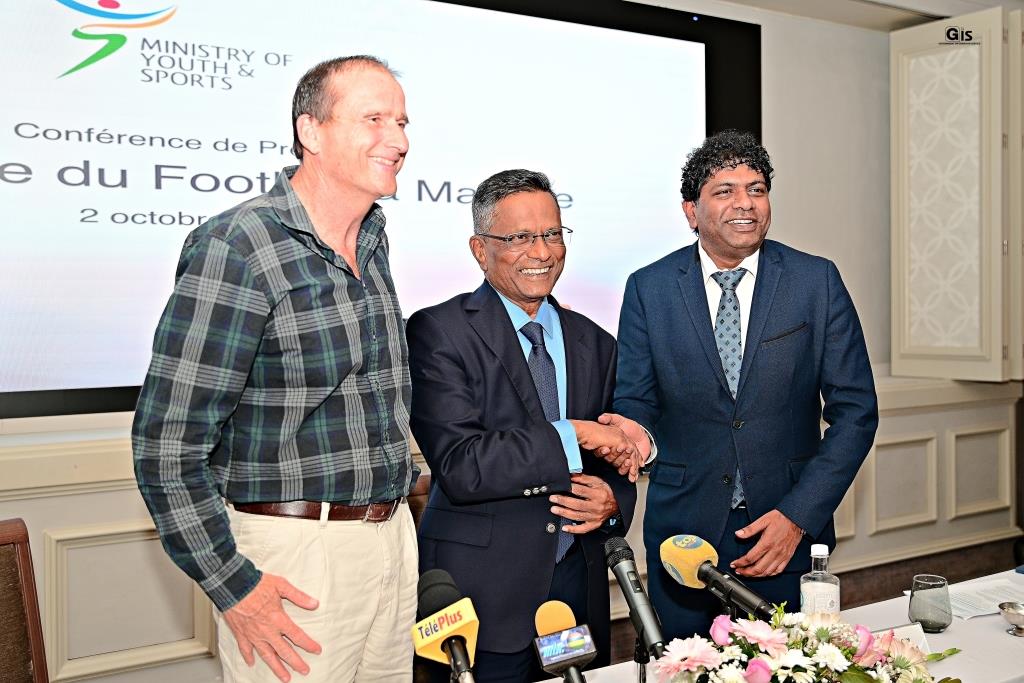Press conference focuses on the revival of football in Mauritius