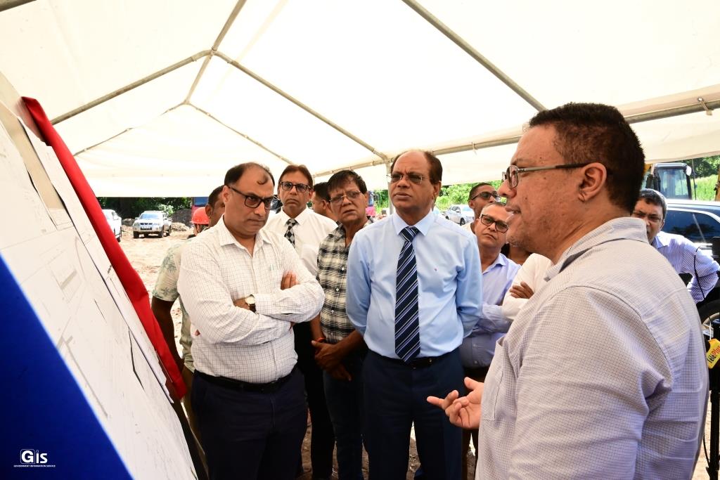 Reconstruction of the Beau Champs bridge kickstarts in presence of ...