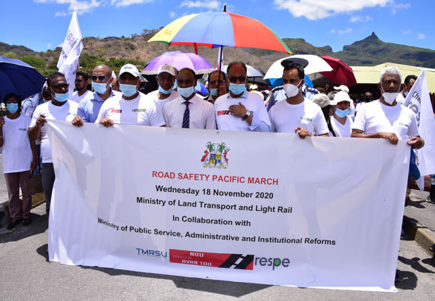 Road Safety March to promote Zero Accident