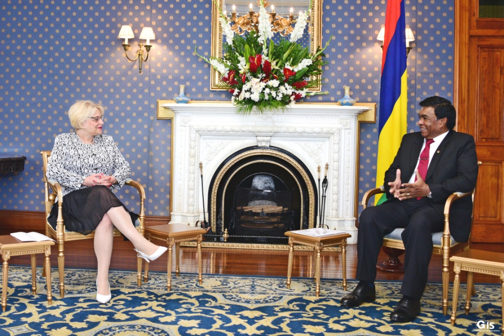 Romanian Ambassador presents credentials to the President Romanian Ambassador presents credentials to the President