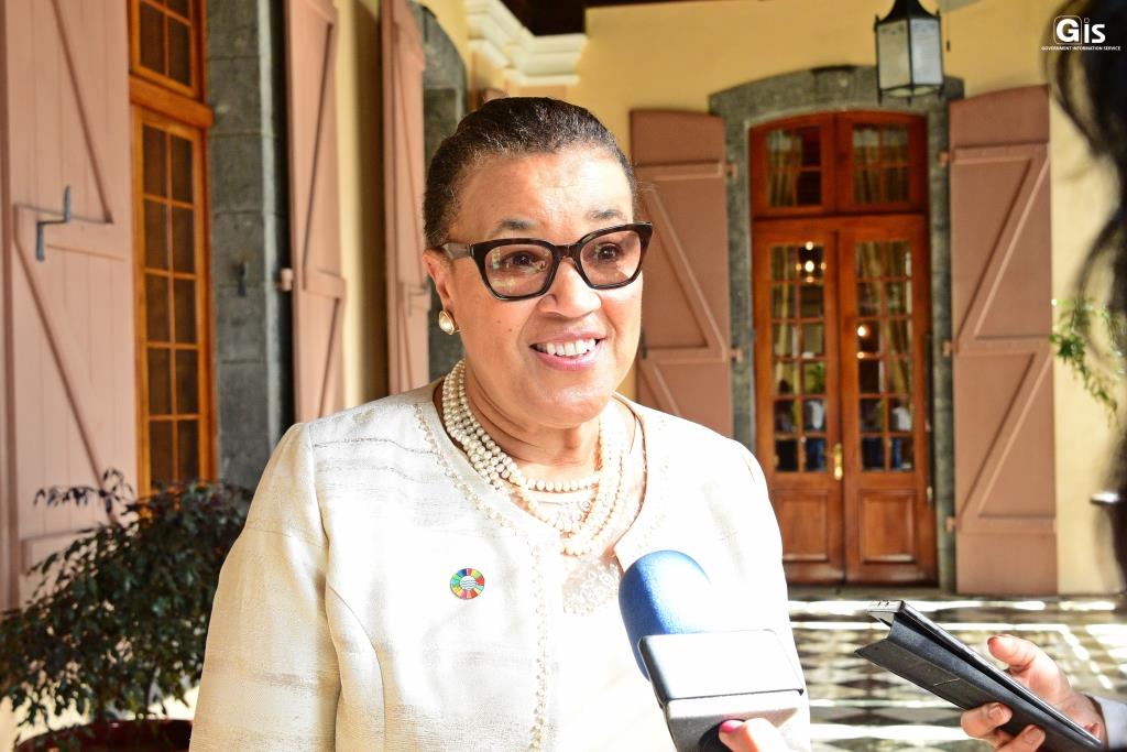 Secretary-General of Commonwealth meets President Roopun