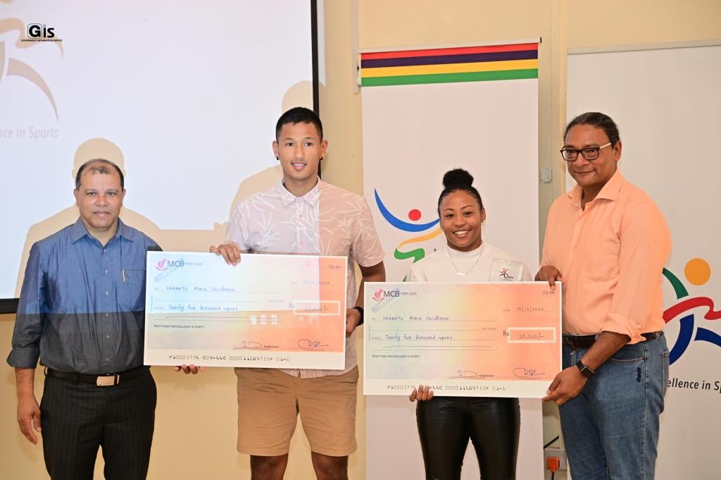 Sports Minister remits Shield of Excellence to best performing athletes