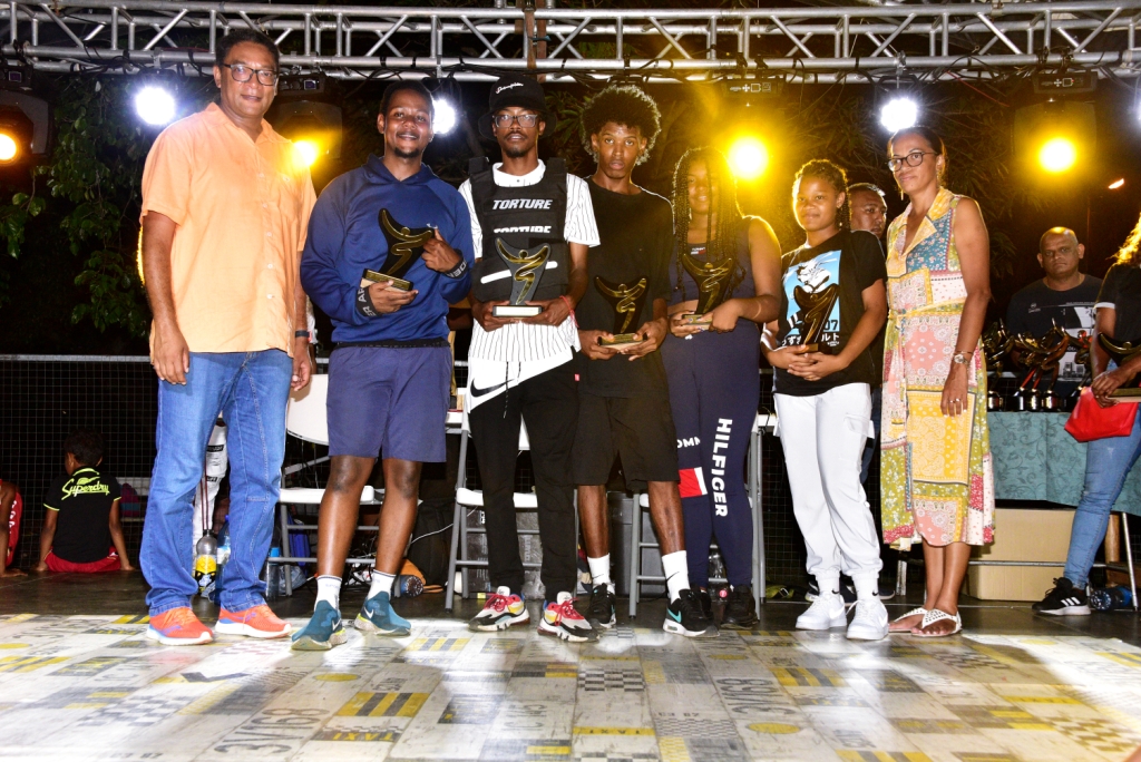 Street Dance Battle competition finals held at Mahebourg