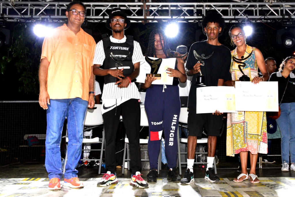 Street Dance Battle competition finals held at Mahebourg
