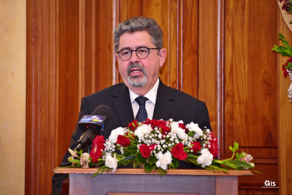 Swearing-in ceremony of Mr Gavin Patrick Cyril Glover as Attorney General