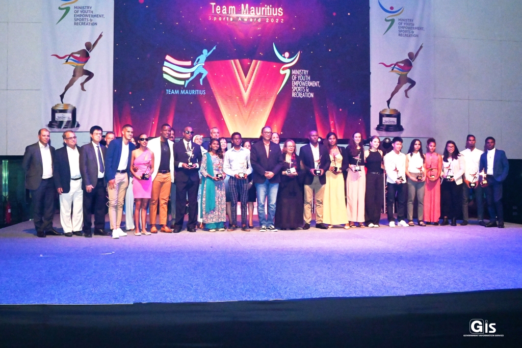 Team Mauritius Sports Award 2022: 16 elite Mauritian athletes rewarded