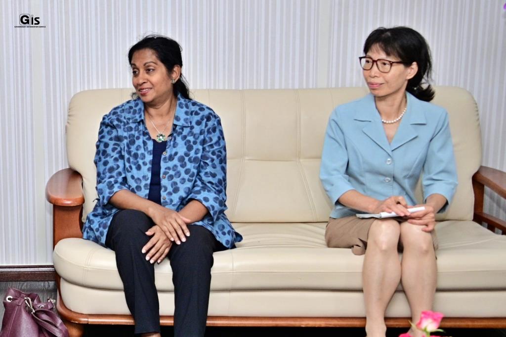 UNCTAD Director pays courtesy call on Vice Prime Minister Dookun-Luchoomun