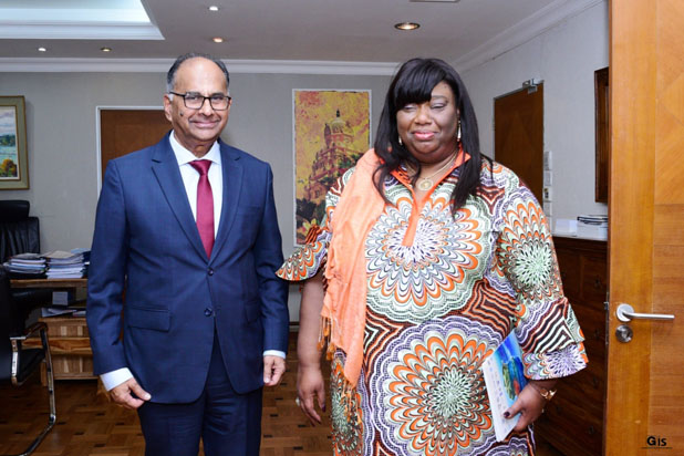 UNEP Acting Deputy Executive Director calls on Minister Ganoo