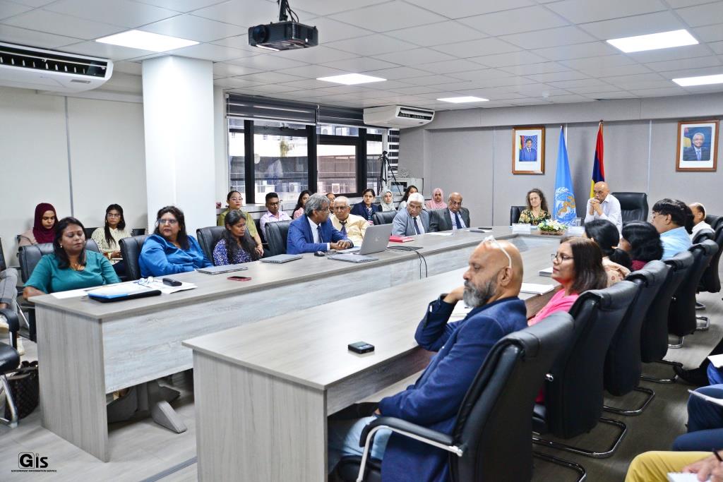 WHO Country Office presents Programme Budget 2024-2025 for Mauritius