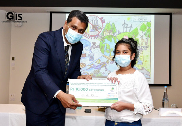 Winners of Earth Day 2021 Painting Competition rewarded
