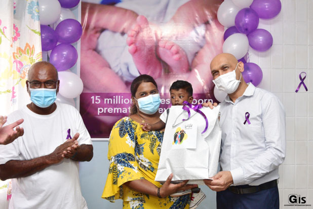 World Prematurity Day 2021 commemorated at Dr Bruno Cheong Hospital